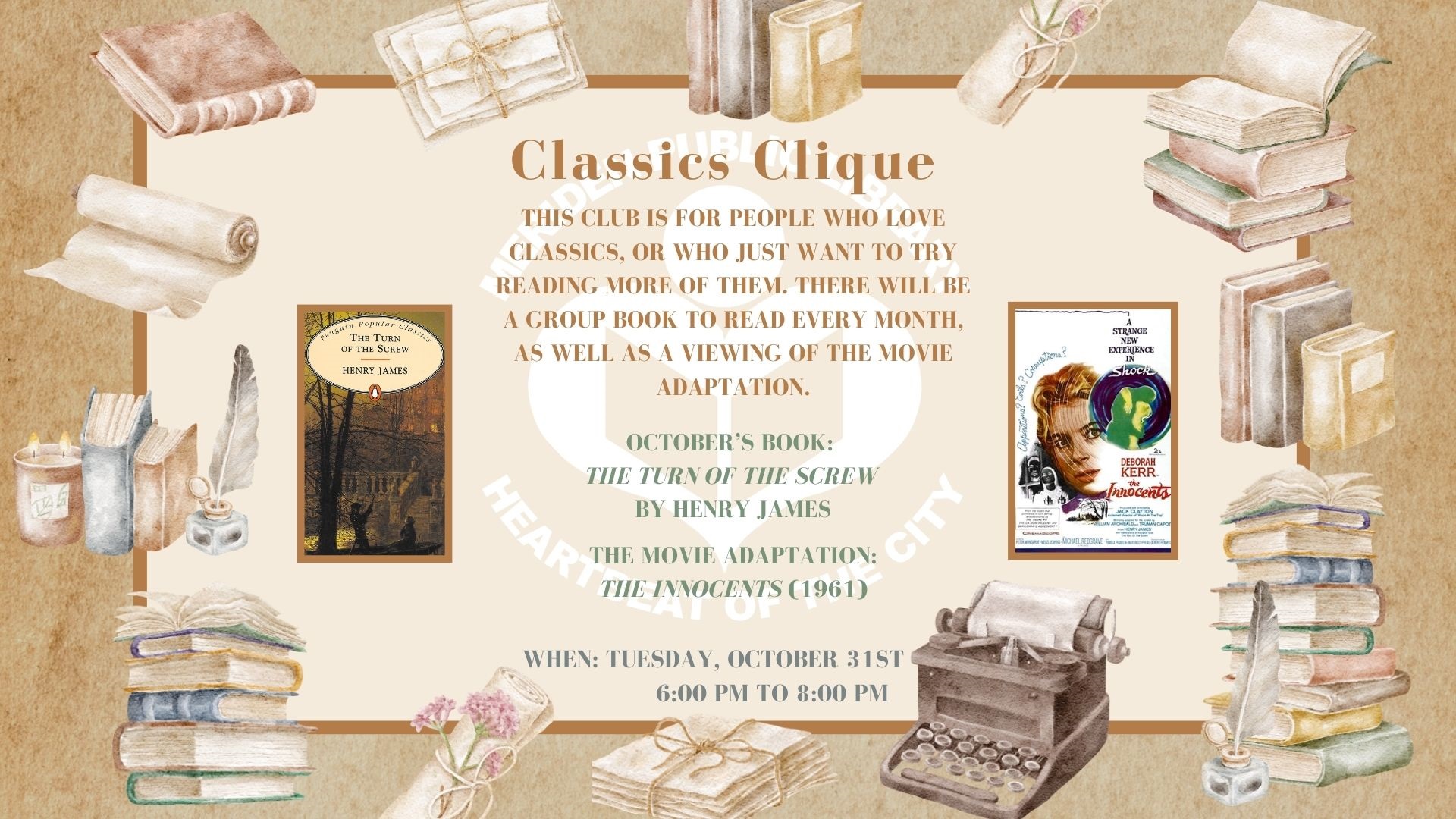 Classics Clique | Meriden Public Library