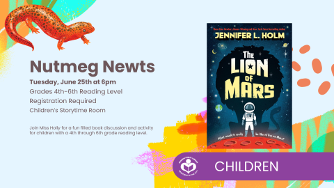 Nutmeg Newts Book Club | Meriden Public Library